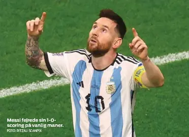 Messi stoppede kænguruen - PressReader
