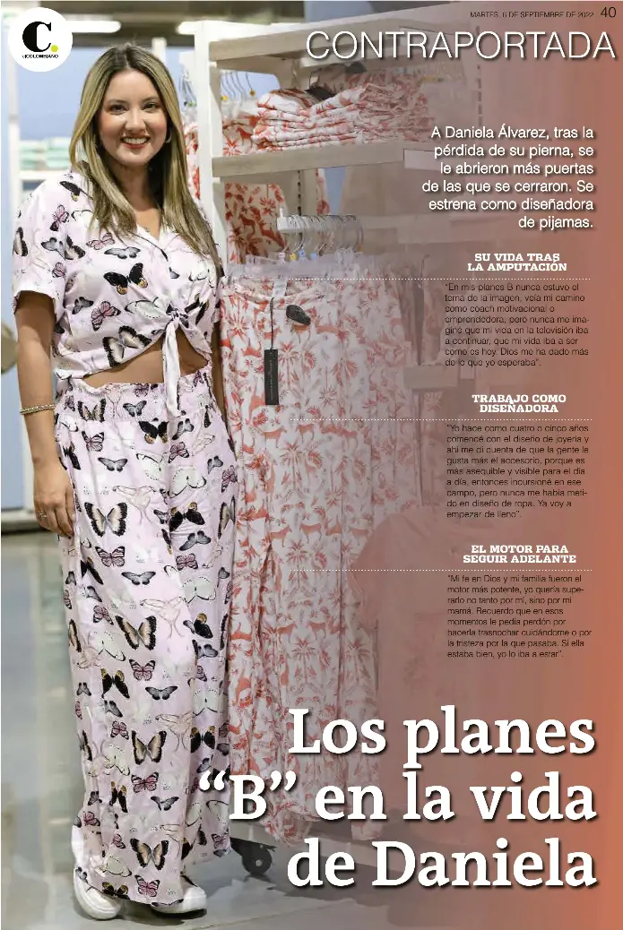 CONTRAPORT­ADA Los planes “B” en la vida de Daniela - PressReader