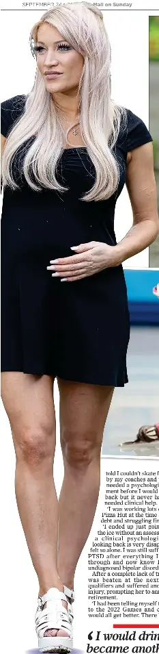 How this crash at the Olympics caused my life to spiral out of control... and how true love ...