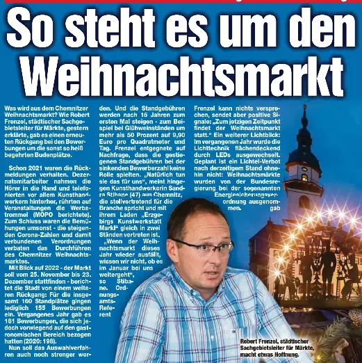 So steht es um den Weihnachts­markt - PressReader
