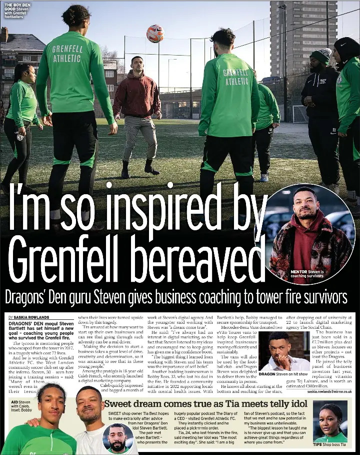 I’m so inspired by Grenfell bereaved - PressReader