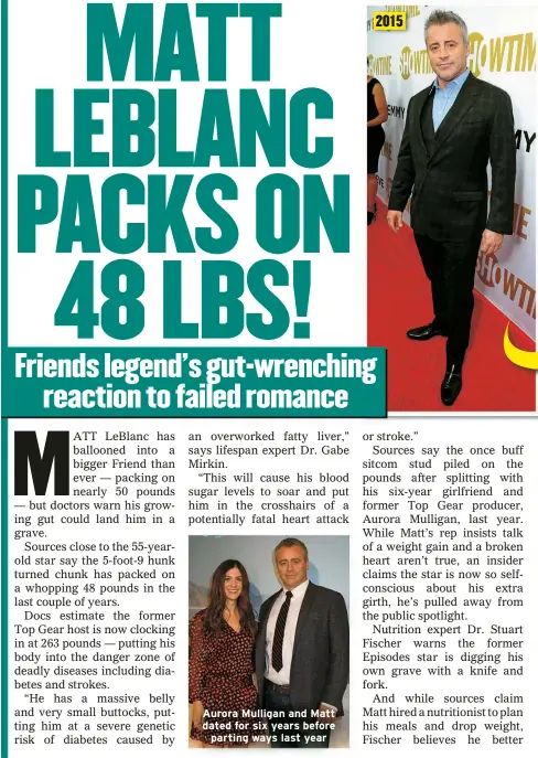 MATT LEBLANC PACKS ON 48 LBS! - PressReader