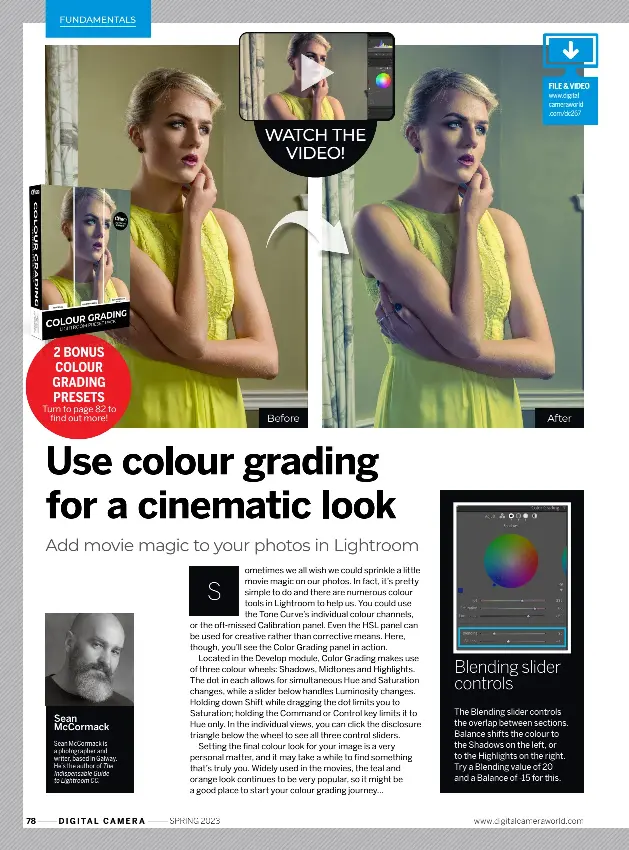 Use colour grading for a cinematic look - PressReader