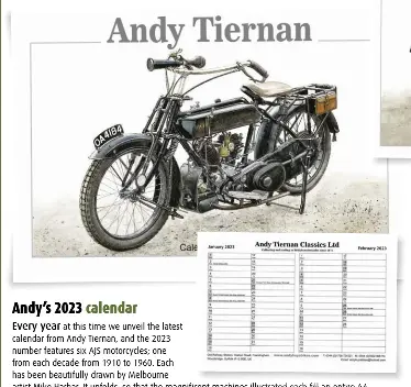 Andy’s 2023 calendar - PressReader