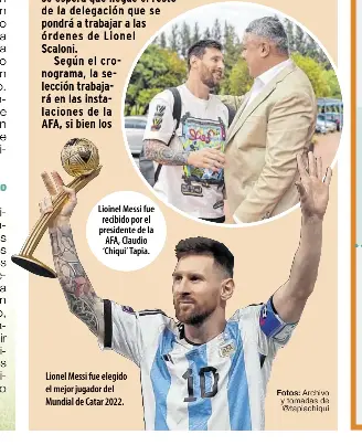 Lio Messi está listo para la ‘pachanga’ - PressReader