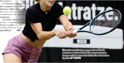 Kalinskaya reaches Berlin final - PressReader