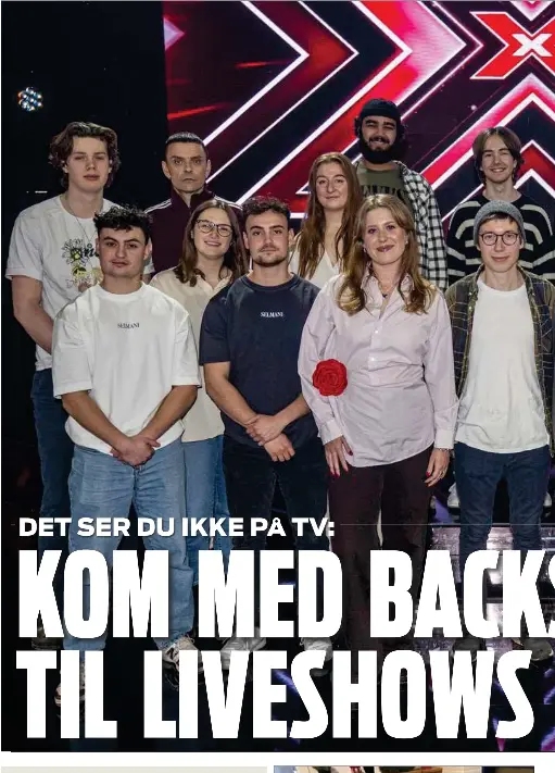 KOM MED BACKSTAGE TIL LIVESHOWS - PressReader