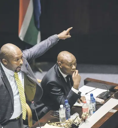 Solly survives as the EFF abstains - PressReader