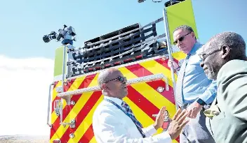 Petrojam goes hi-tech with fire truck, ambulance - PressReader