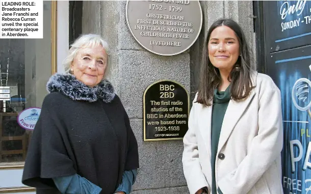 100 years of the BBC in Aberdeen is celebrated - PressReader