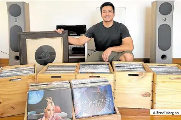 Alfred Vargas and his vinyl record collection - PressReader