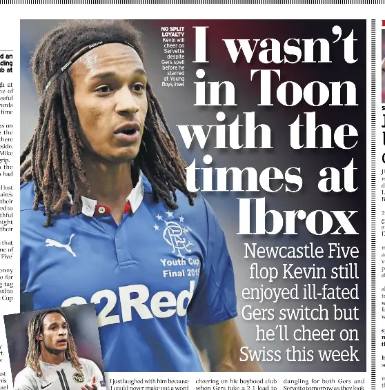 I wasn’t in Toon with the times at Ibrox - PressReader