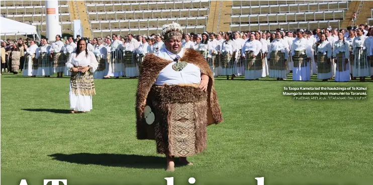 A Taranaki welcome - PressReader