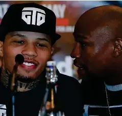 Davis, Mayweather in club DISPUTE BEFORE GARCIA fiGHT - PressReader