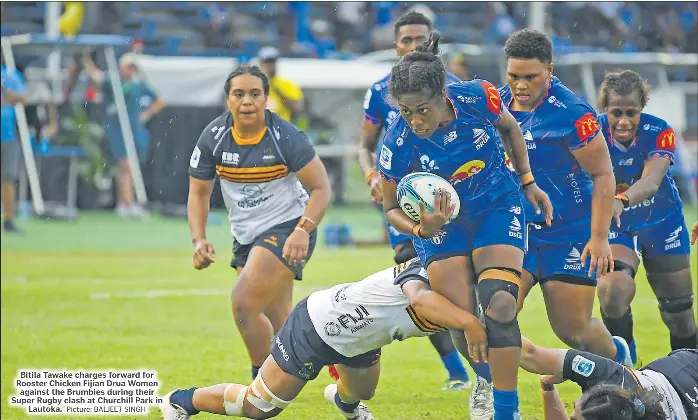 Clear course, Drua Women set for semis - PressReader