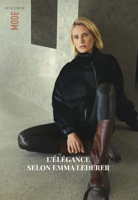 L’ÉLÉGANCE SELON EMMA LEDERER - PressReader