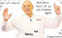 Tributes flow for Don Wehby - PressReader
