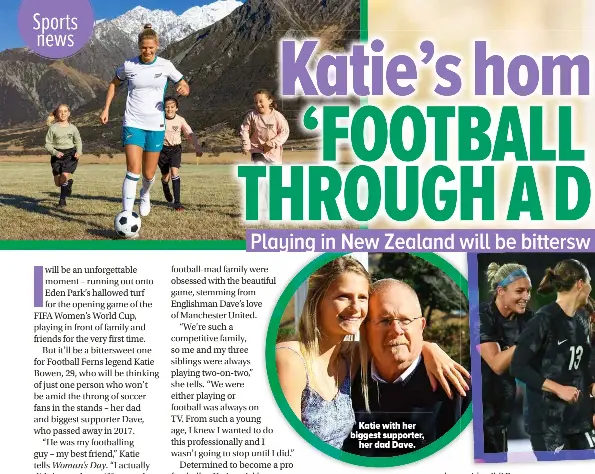 Katie’s homecoming ‘FOOTBALL GOT ME THROUGH A DARK TIME’ - PressReader