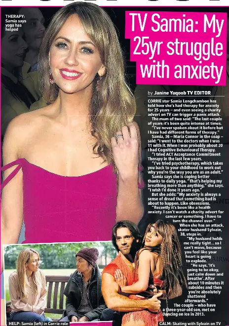 DOG BYTES FOR POSTIES TV Samia: My 25yr struggle with anxiety - PressReader