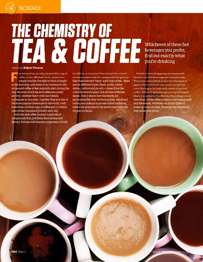 The chemistry of tea and coffee - PressReader