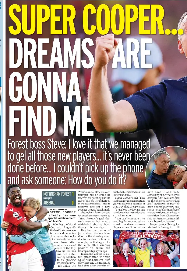 SUPER COOPER... DREAMS ARE GONNA FIND ME - PressReader