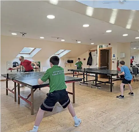 League gives big lift to Highland table tennis - PressReader