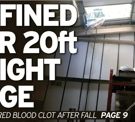 FIRM FINED AFTER 2Oft SKYLIGHT PLUNGE - PressReader