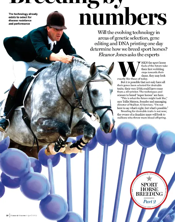 Breeding by numbers Evolving technology in the breeding world - PressReader