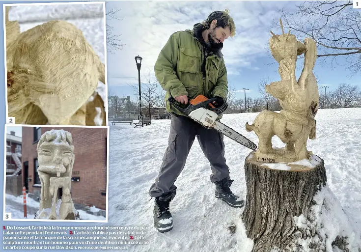 La beauté au bout de la tronçonneu­se - PressReader