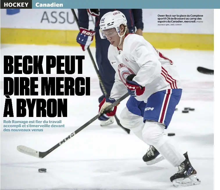 BECK PEUT DIRE MERCI À BYRON - PressReader