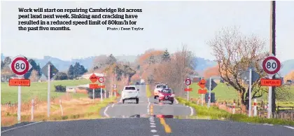 Cambridge Rd set for repair work - PressReader
