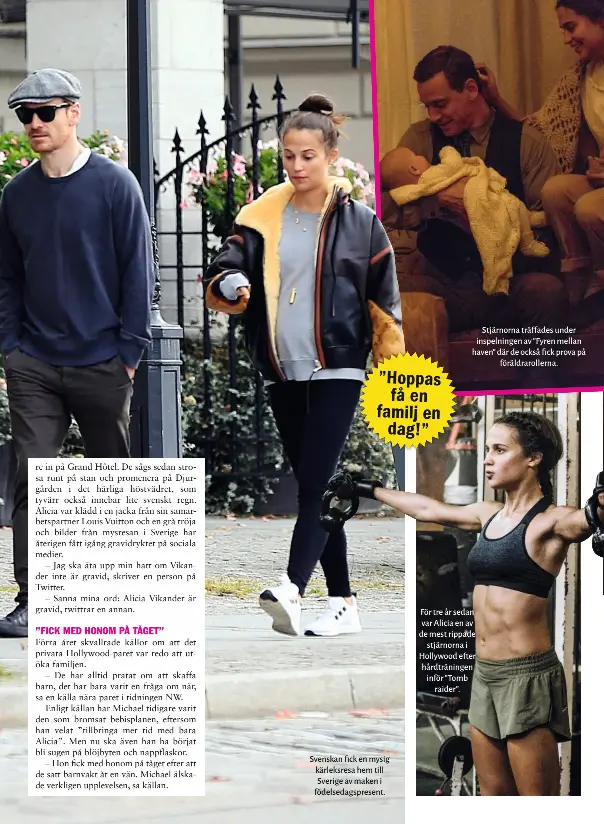 ”ALICIA VIKANDER BLIR MAMMA!” - PressReader
