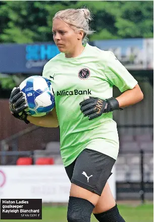 Histon celebrate keeper’s wedding with nine goals - PressReader