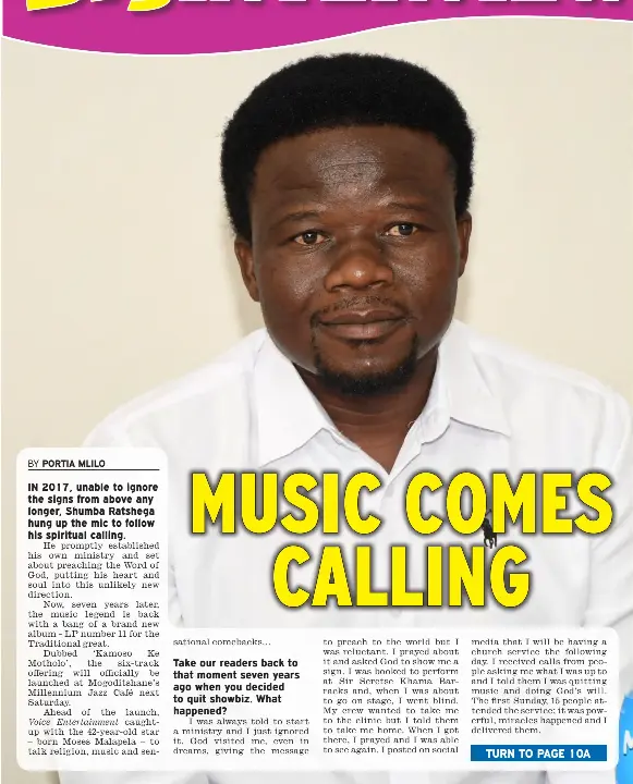 MUSIC COMES CALLING - PressReader