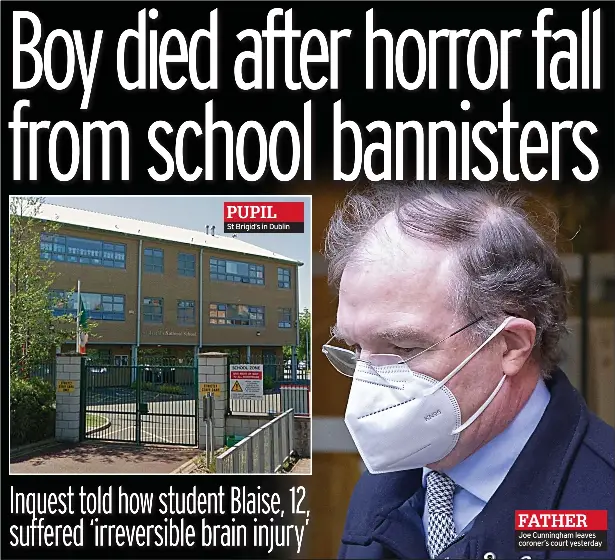 Boy died after horror fall from school bannisters - PressReader