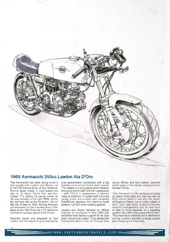 1969 Aermacchi 350cc Lawton Ala D’oro - PressReader