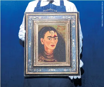 Frida Kahlo self-portrait sells for B1.1bn - PressReader