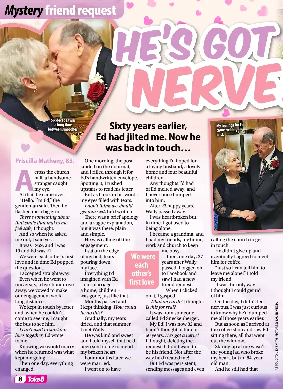 HE’S GOT A NERVE! - PressReader