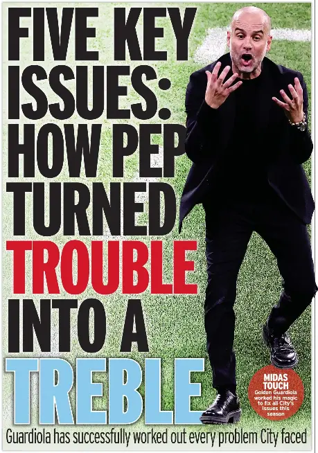 FIVE KEY ISSUES: HOW PEP TURNED TROUBLE INTO A TREBLE - PressReader