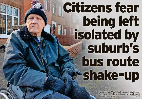 Citizens fear being left isolated by suburb’s bus route shake-up ...