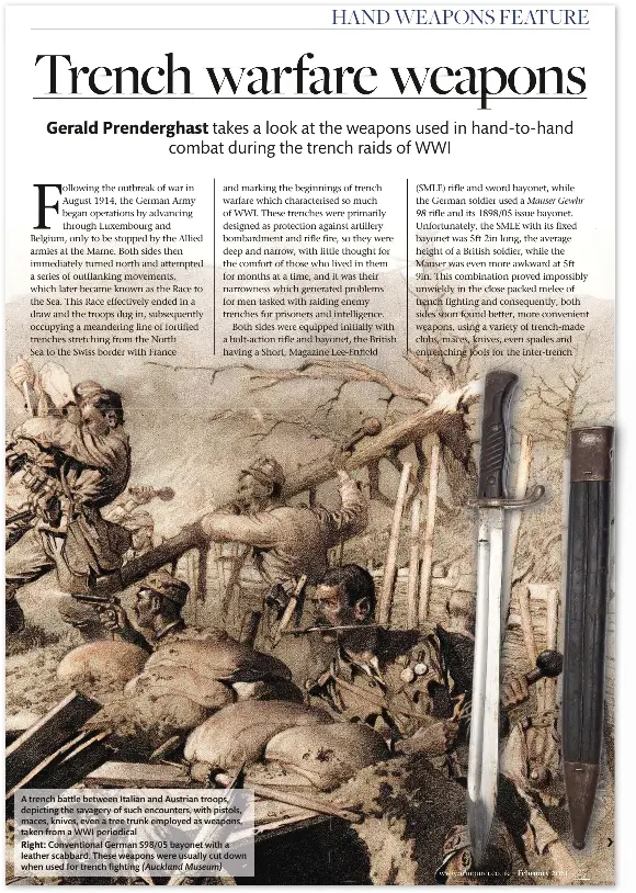 Trench warfare weapons - PressReader