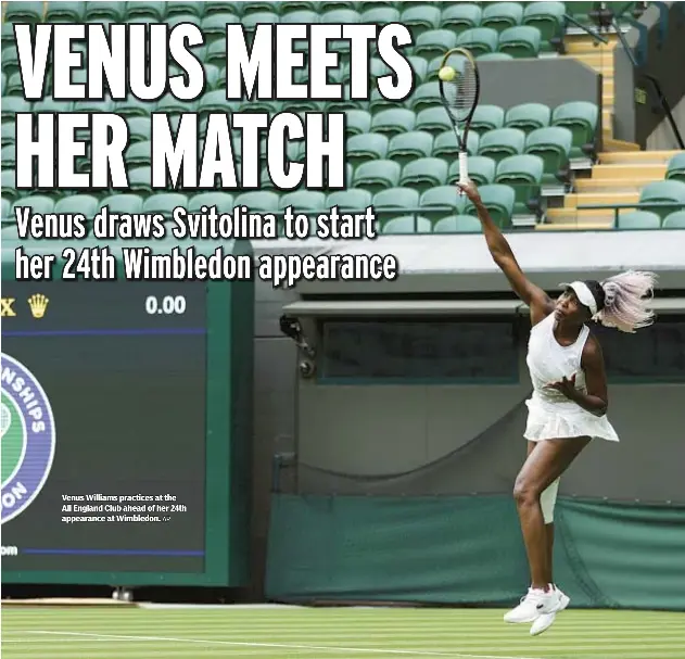 VENUS MEETS HER MATCH - PressReader