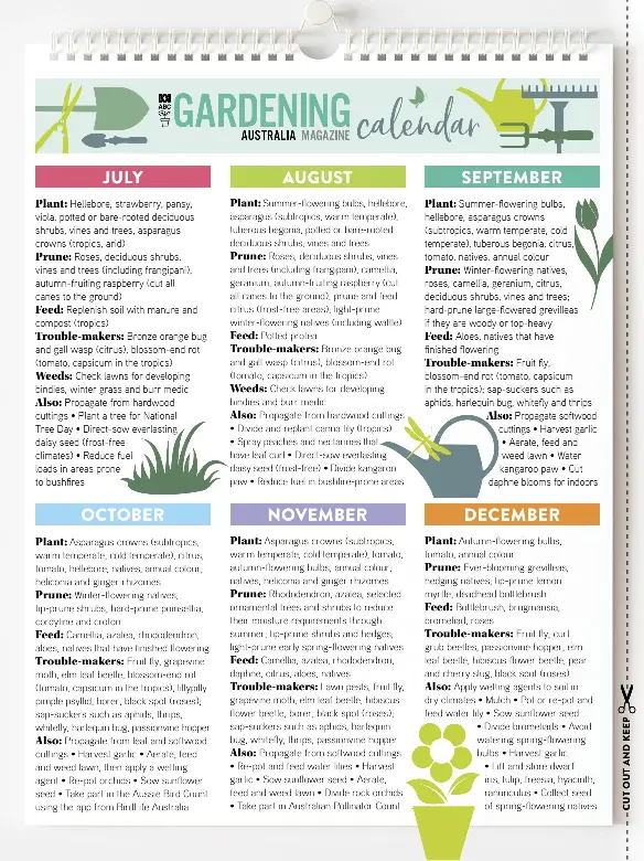 GARDENING CALENDAR - PressReader