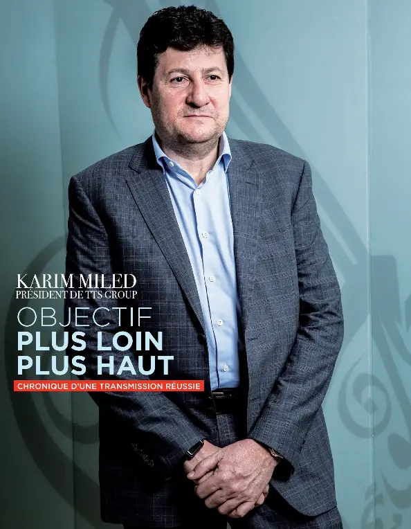 Karim Miled, président de TTS Group - PressReader