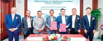 Sains-Huawei MoU to boost Sarawak’s cybersecur­ity - PressReader