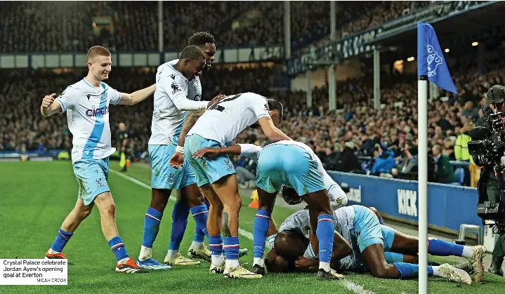 Palace’s Glasner era starts with a sticky point at Toffees - PressReader