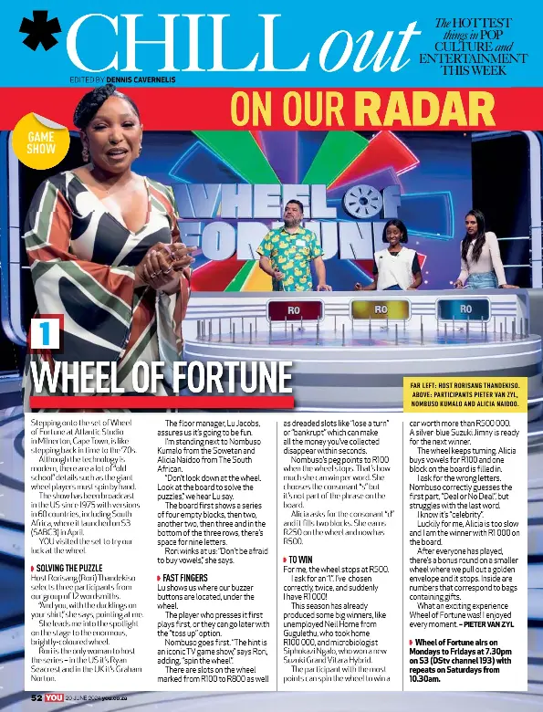 WHEEL OF FORTUNE - PressReader