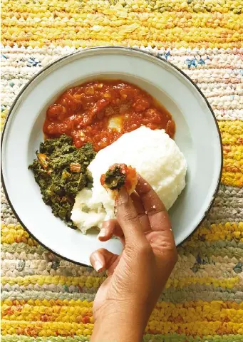BOGOBE BJA MAKAKO & SESHEBO (PAP & TOMATO RELISH) - PressReader