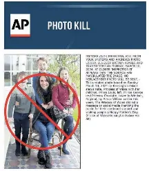 Kate, Princess of Wales, apologises for altering family photo - PressReader