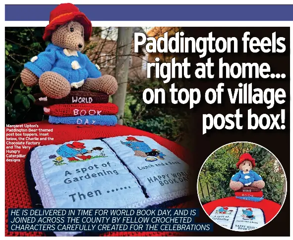 Paddington feels right at home... on top of village post box! - PressReader
